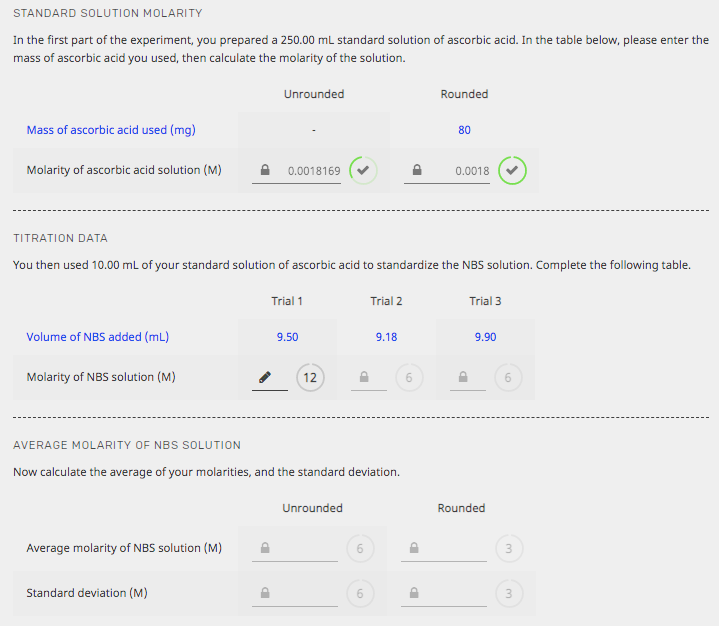 Solved STANDARD SOLUTION MOLARITY In the first part of the | Chegg.com