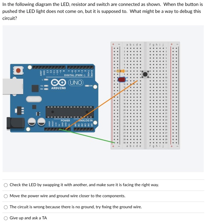 Solved Look at the following image of an Arudino Uno. The | Chegg.com