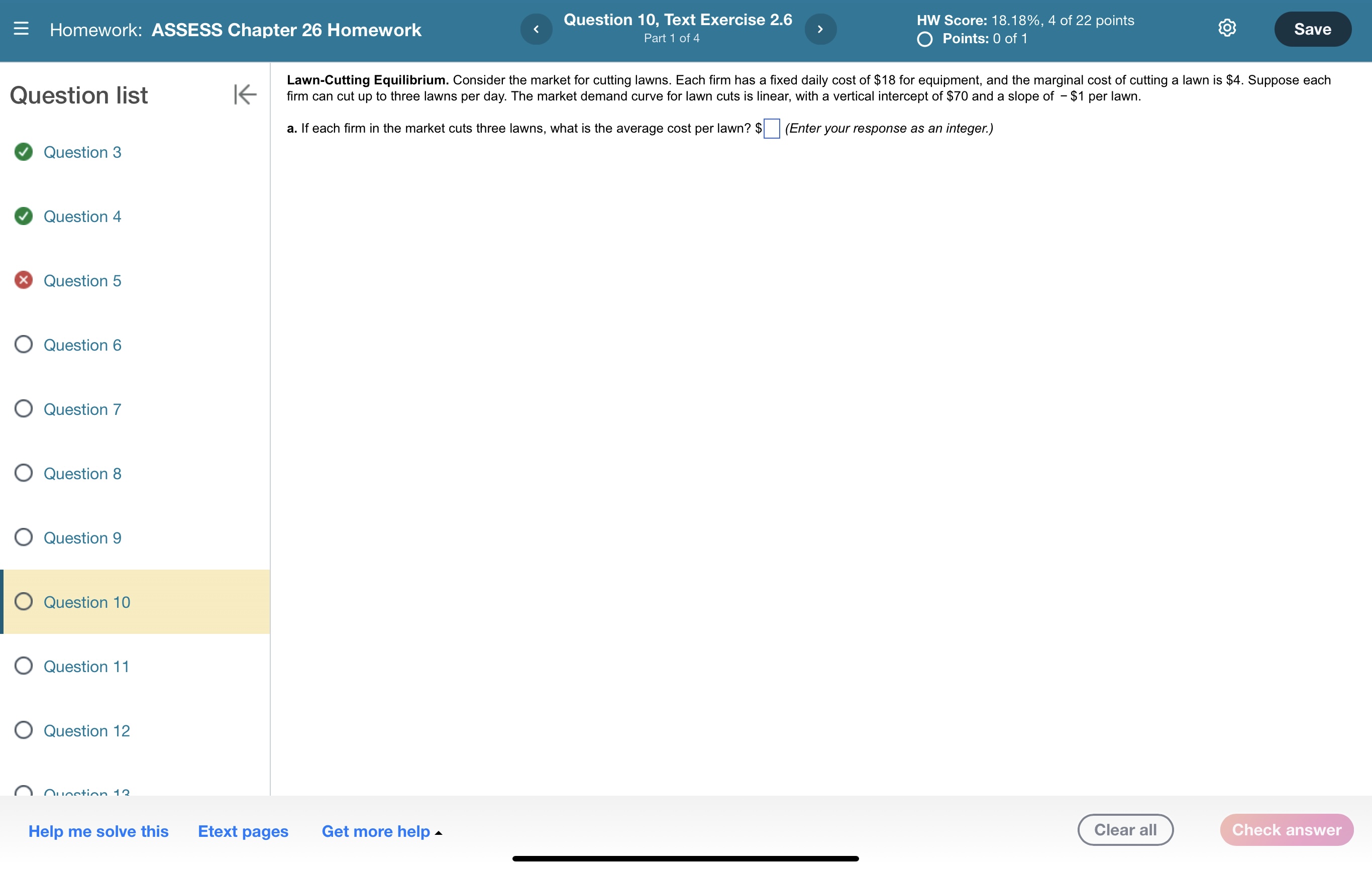 Solved estion list Question 3 Question 4 Question 5 Question | Chegg.com