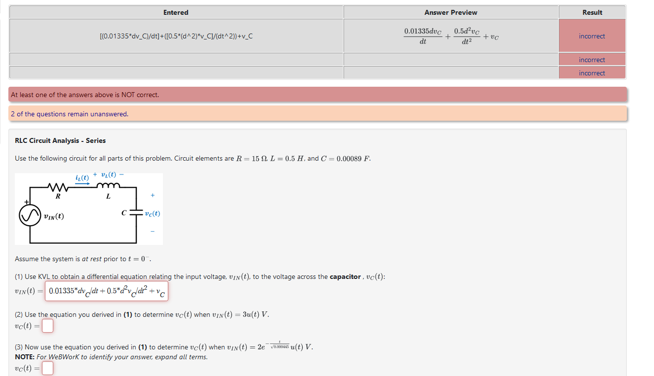 Solved Use the following circuit for all parts of this | Chegg.com