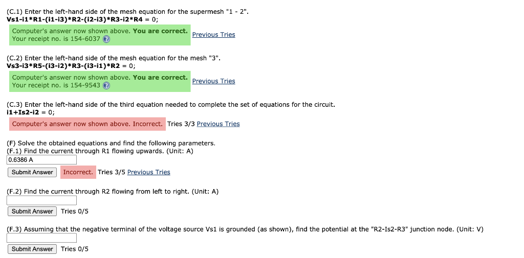 Solved Vs3 R5 + 3 R2 R3 RI 1 1 Is2 2 R4 + Vsi Q4. In the | Chegg.com