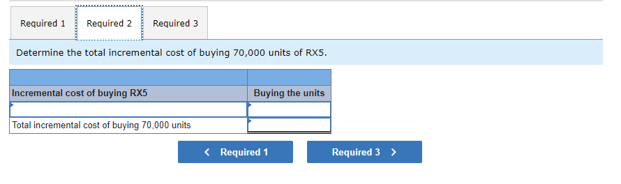 Solved Required 1 Required 2 Required 3 Should the company | Chegg.com