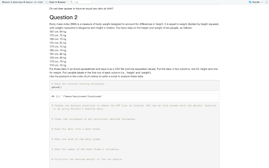 Solved Module-1-Exercises-R-basics--3-.html Open in Browser | Chegg.com