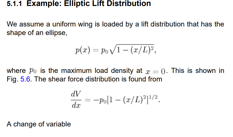 Solved 1.) Consider example 5.1.1 elliptic lift distribution | Chegg.com