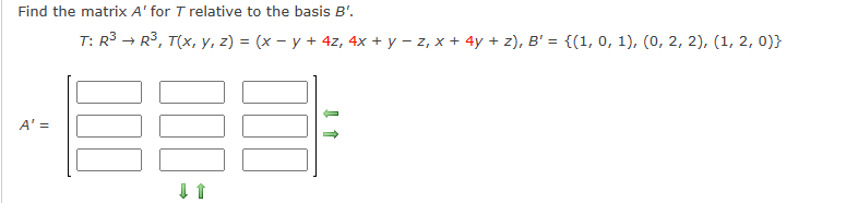 Solved Find T(v) by using the standard matrix and the matrix | Chegg.com