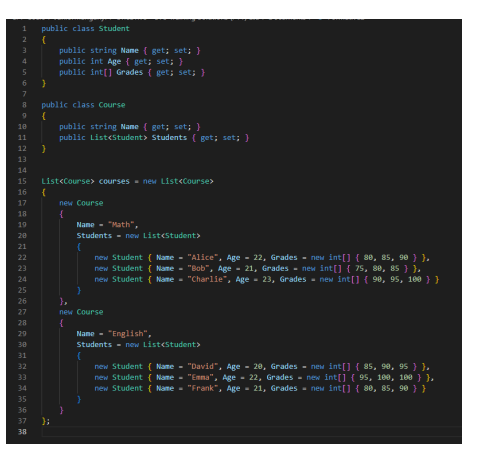 Solved Write a LINQ query that retrieves the names of all | Chegg.com