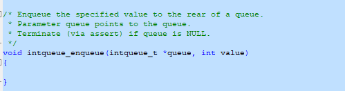 File circular_intqueue.c contains an incomplete | Chegg.com