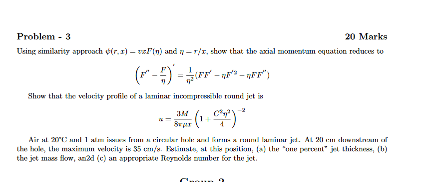 Solved Problem - 320 ﻿MarksUsing similarity approach | Chegg.com