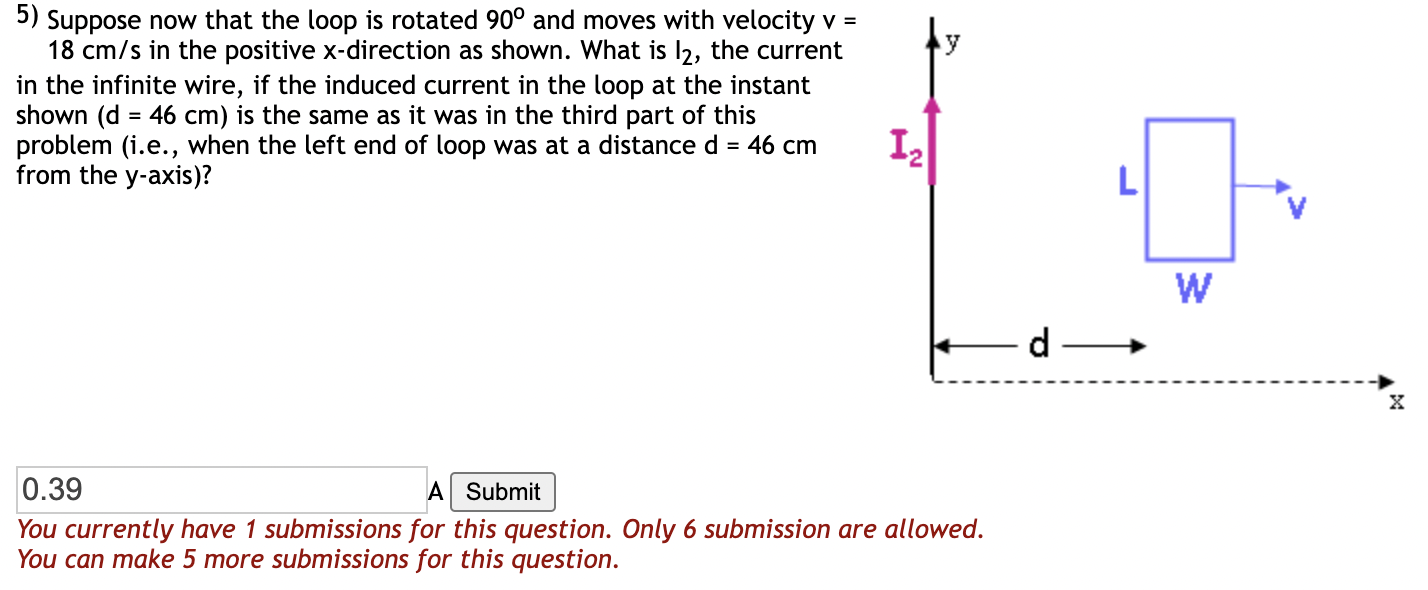 Solved An infinite straight wire carries current t1=3.8 A in | Chegg.com