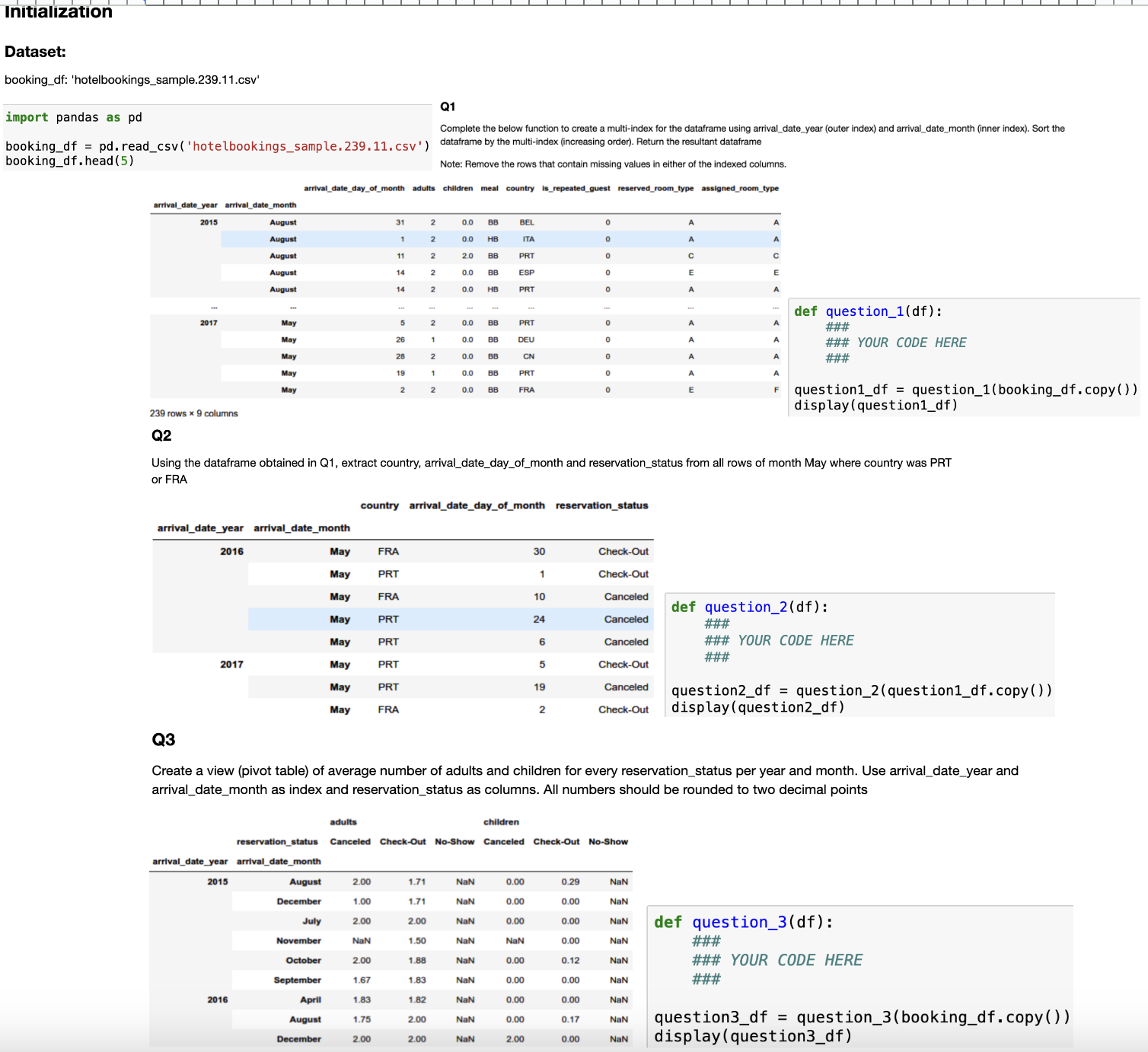 Solved please respond in pandas thank you :) | Chegg.com