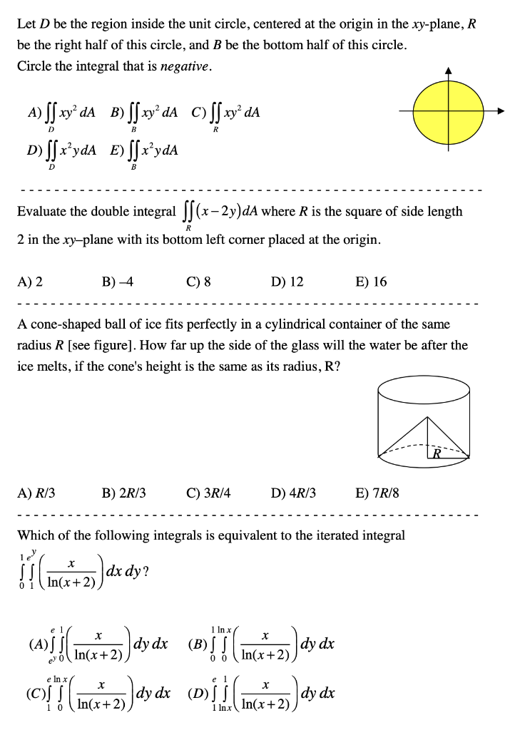 Solved Using a Riemann sum with four equal size subdivisions | Chegg.com