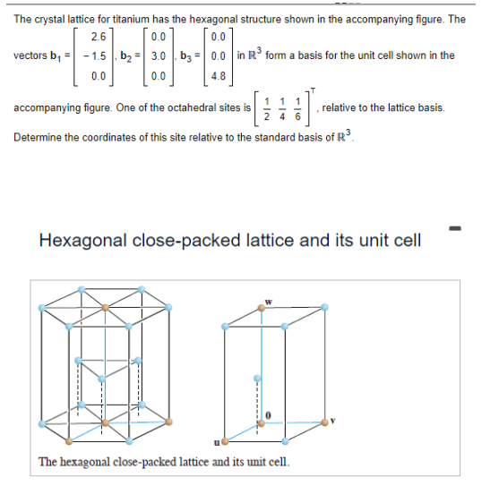 Solved pls ﻿explain and answer thank you!! The crystal | Chegg.com