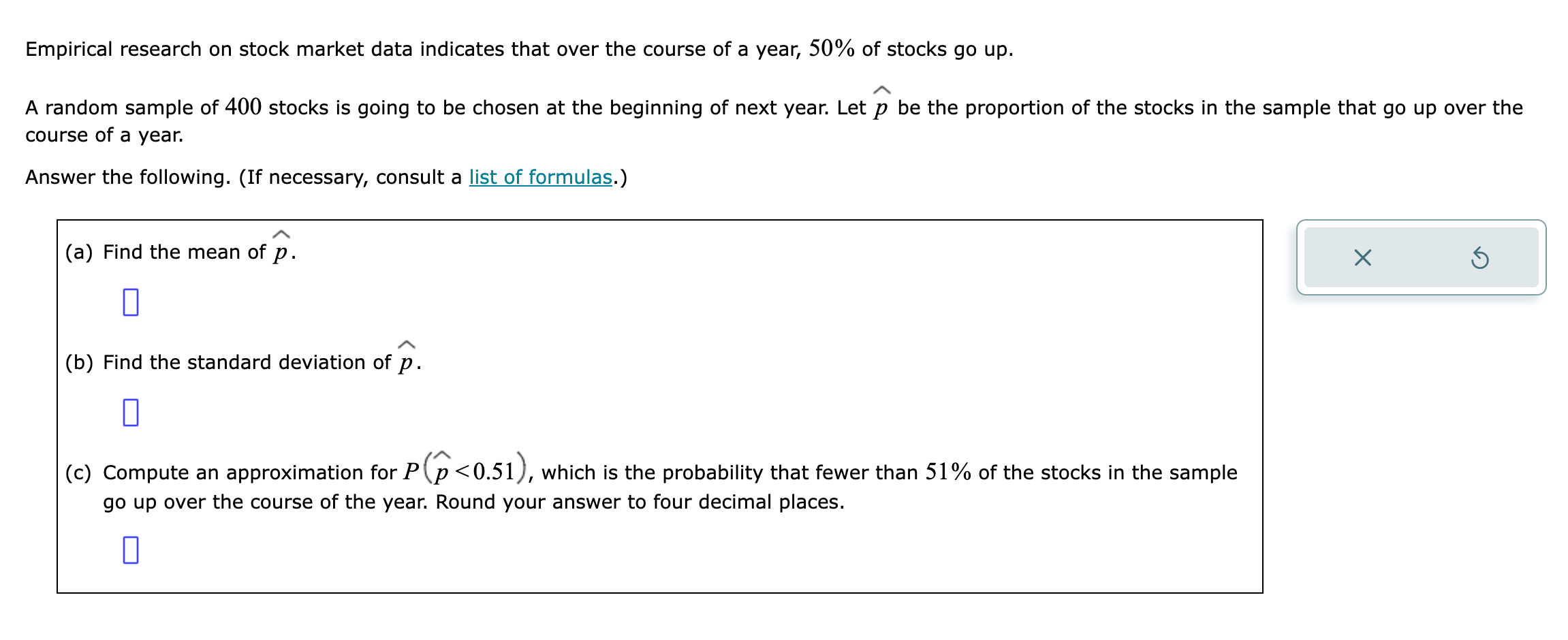Solved Empirical research on stock market data indicates | Chegg.com