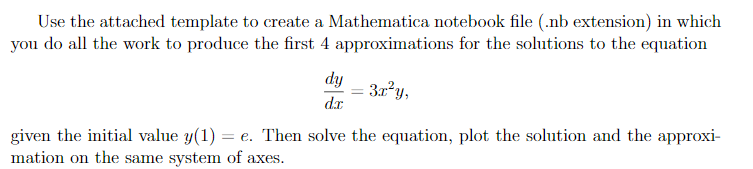 Solved Use the attached template to create a Mathematica | Chegg.com