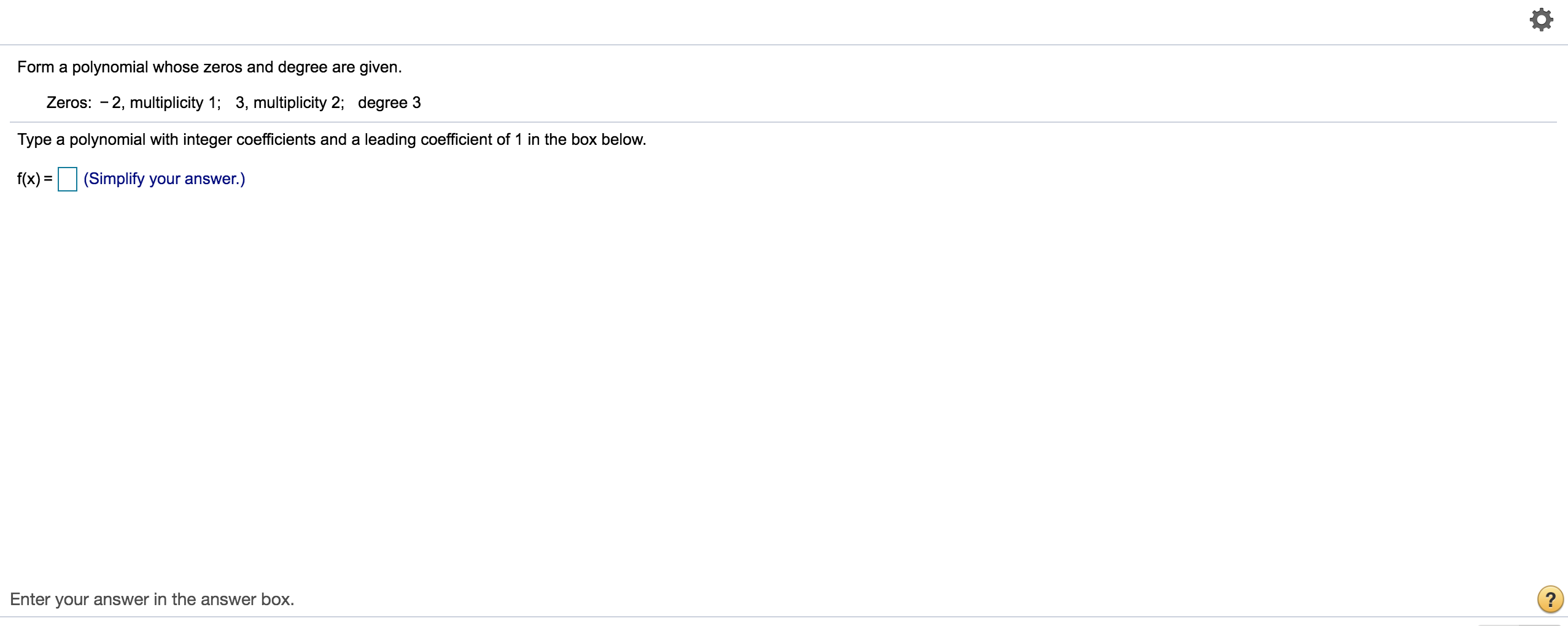 Solved Determine whether the graph could be the graph of a | Chegg.com