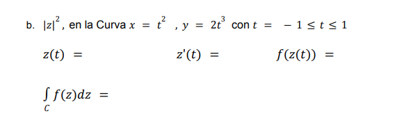 Solved Solve the following complex integrals, graph the | Chegg.com