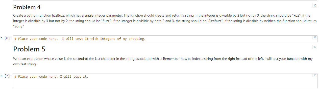 Solved 10 Problem 4 Create a python function fizzBuzz, which | Chegg.com Solved 10 Problem 4 Create a python function fizzBuzz, which | Chegg.com