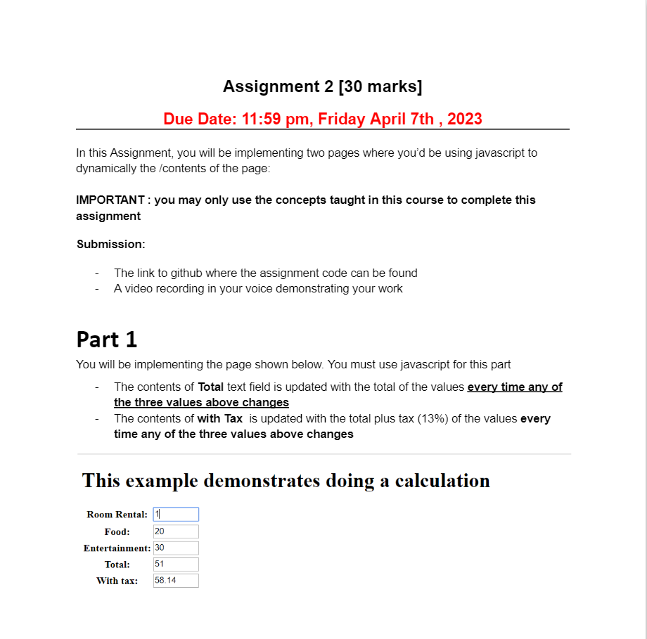 Solved In this Assignment, you will be implementing two | Chegg.com