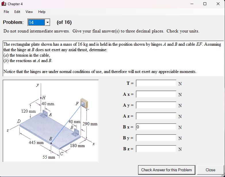 Solved File Edit View HelpProblem:Do ﻿not round intermediate | Chegg.com