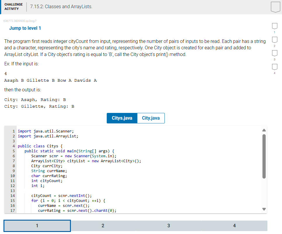 Solved Jump to level 1The program first reads integer | Chegg.com