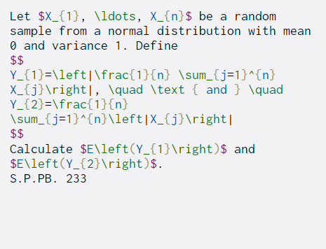 Solved Let $X_{1}, \ldots, X_{n}$ be a random sample from a | Chegg.com