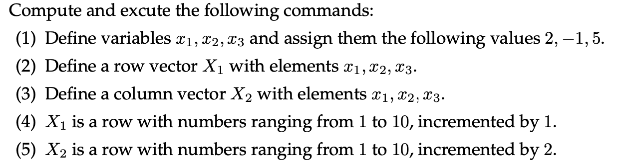 Solved Compute And Execute The Following Commands Using 7776