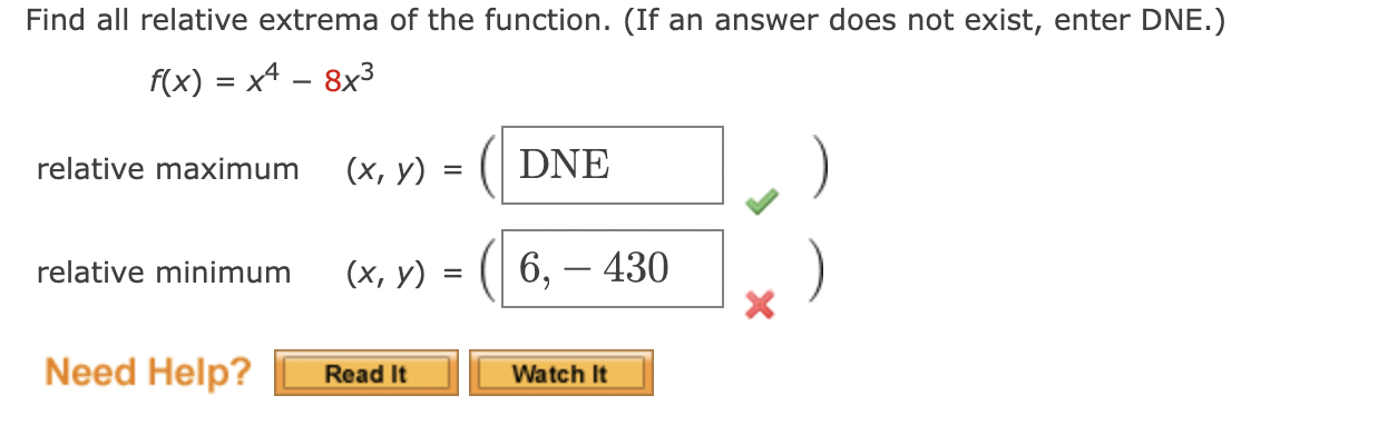 Solved Find All Relative Extrema Of The Function If An
