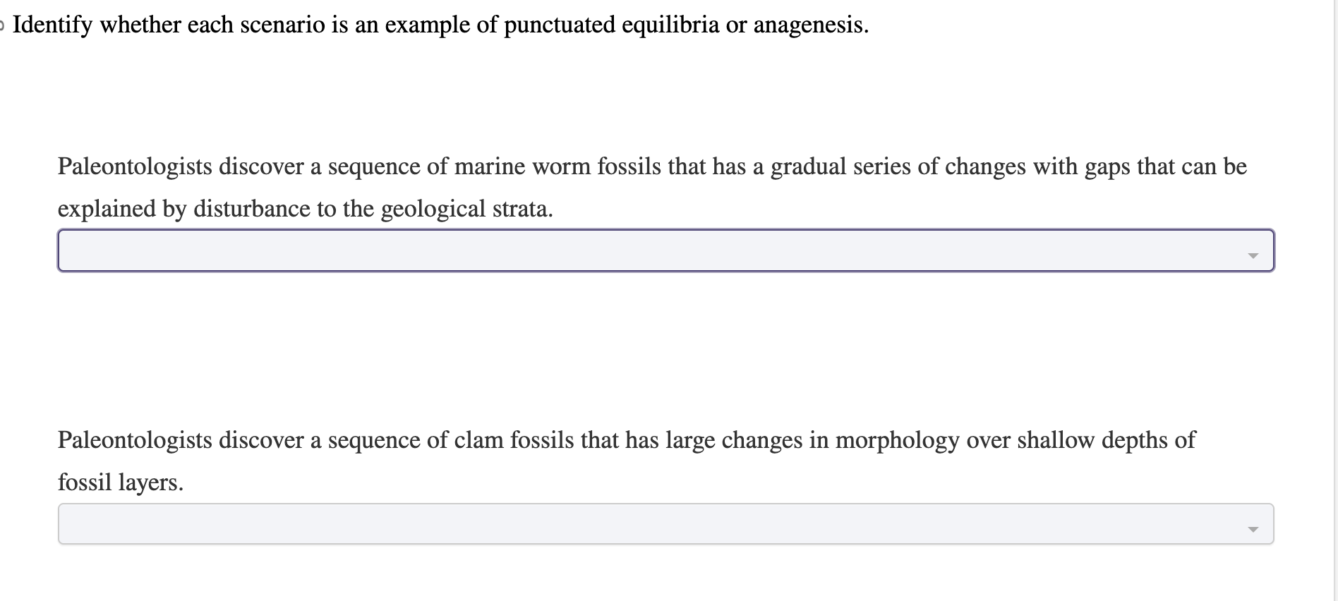 Solved Identify whether each scenario is an example of | Chegg.com