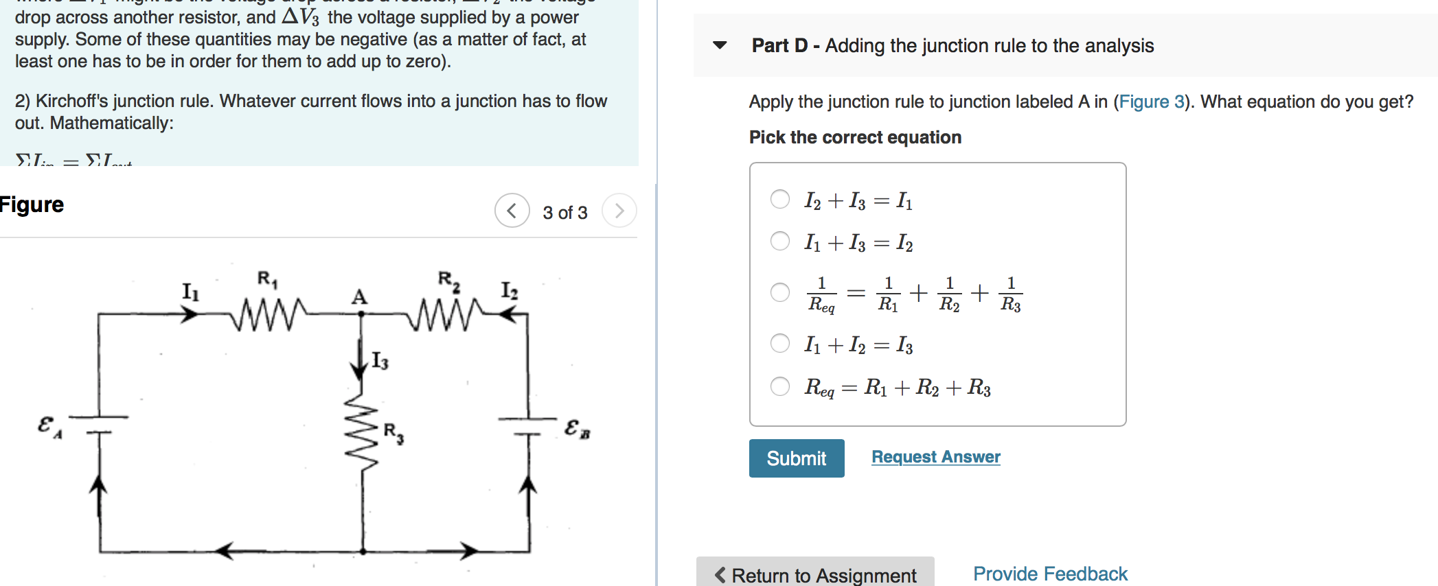 Solved Analyzing complex circuits (such as mulitple emf | Chegg.com
