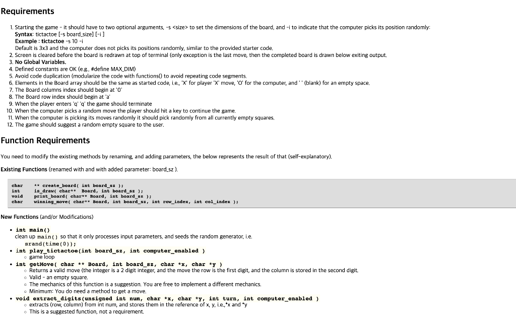 Solved #include #include char ** | Chegg.com