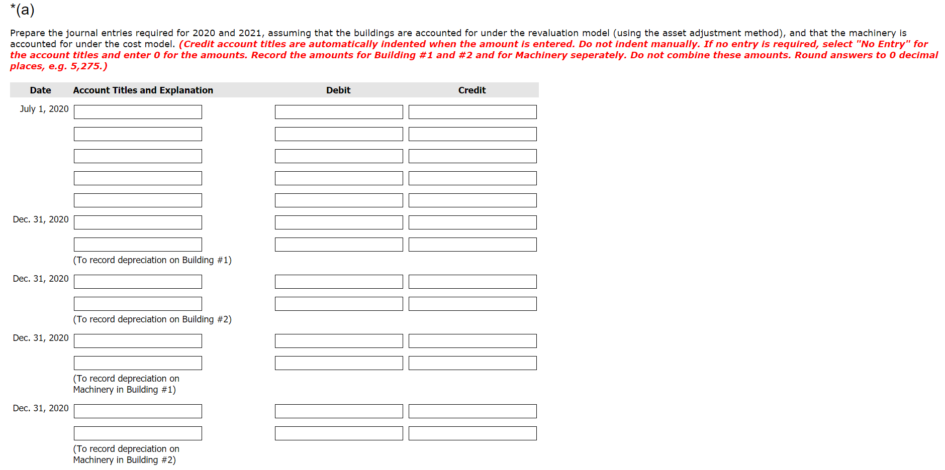 Problem 10-10 (Part Level Submission) On July 1, | Chegg.com