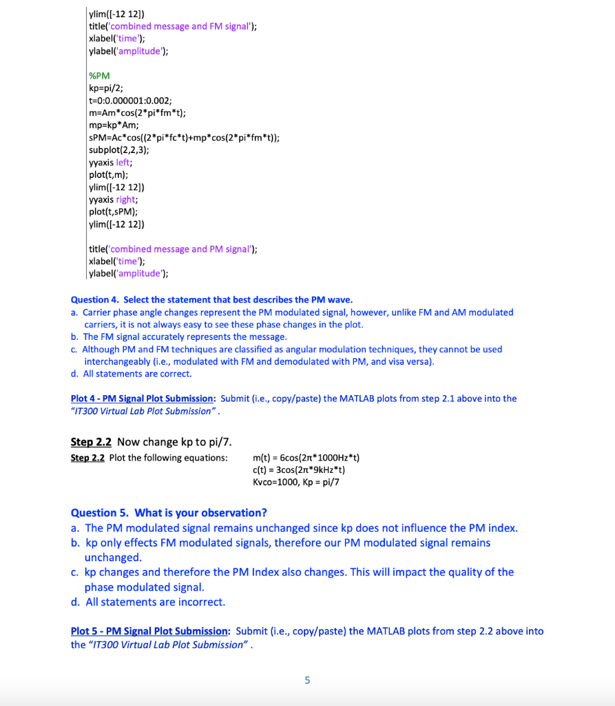 IT300 Virtual Lab 2 v22 Frequency and Phase | Chegg.com