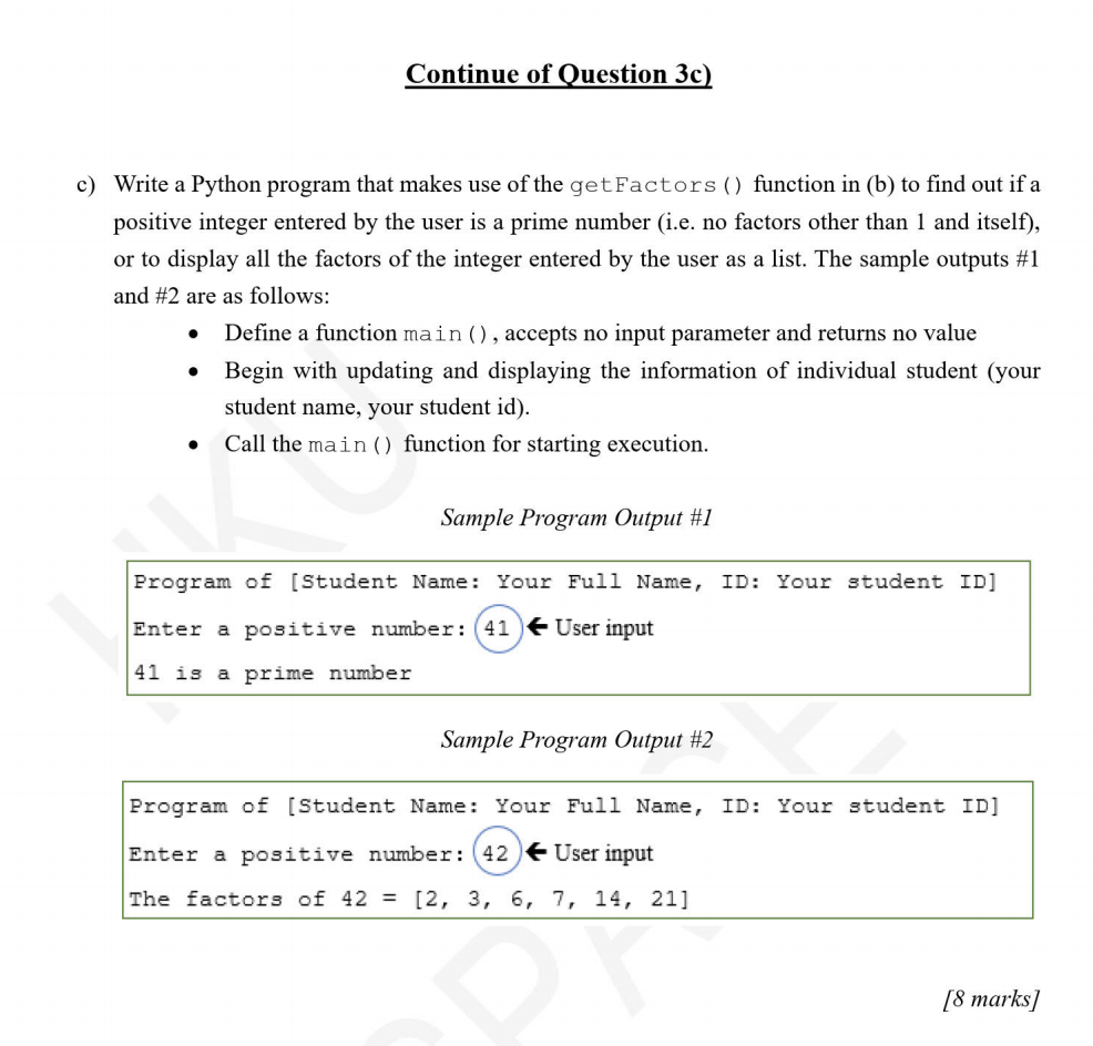 Solved 3 (20 marks) a) Assume we have created and | Chegg.com