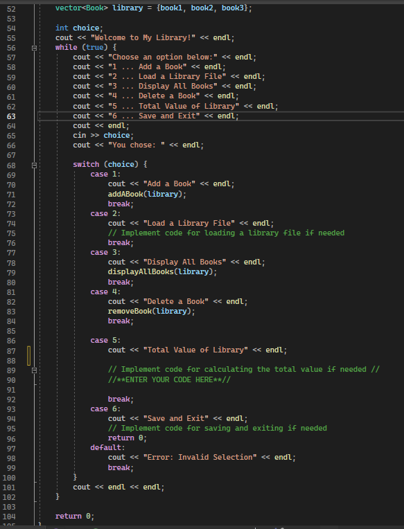 Solved Please fill in the code for calculating the over all | Chegg.com