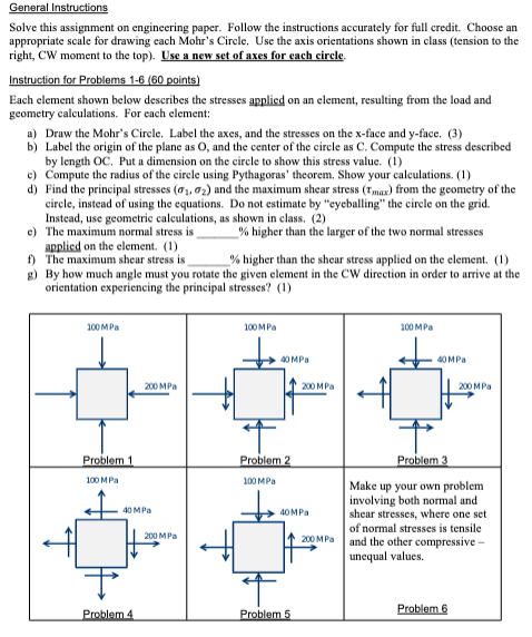 Solved General Instructions Solve this assignment on | Chegg.com
