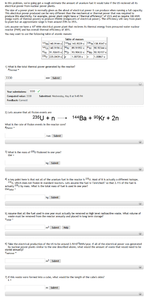 Solved In this problem, we're going get a rough estimate the | Chegg.com