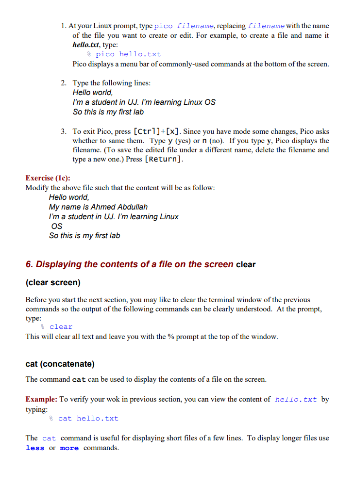 Solved Absolute and Relative Names You can specify a file or | Chegg.com