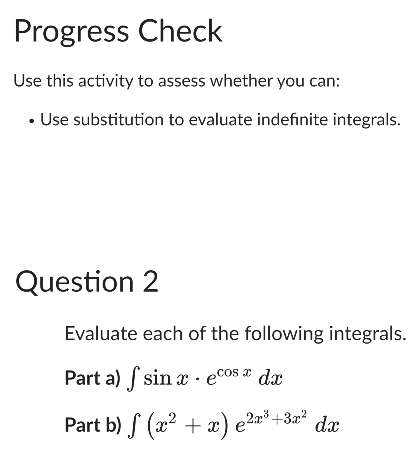 Solved Progress Check Use this activity to assess whether | Chegg.com
