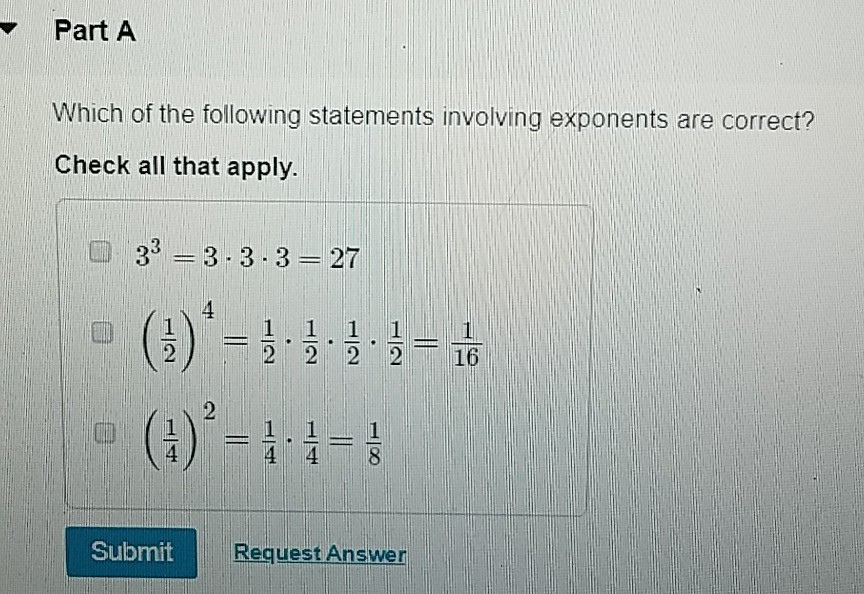 Solved PartA Which of the following statements involving | Chegg.com