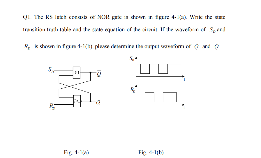 Solved Q7. A circuit composed of edge-trigger DFFs which are | Chegg.com