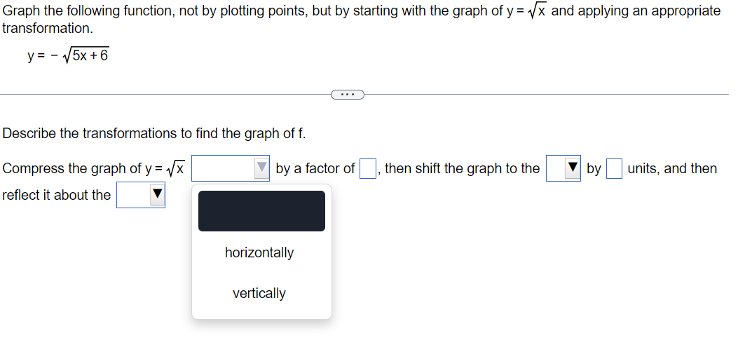 Solved Graph the following function, not by plotting points, | Chegg.com