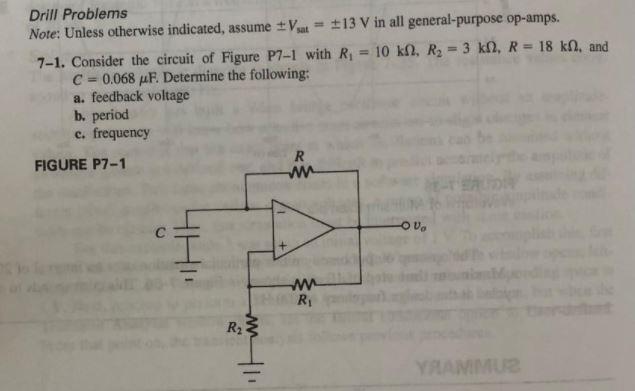 Solved 7-2. Consider the circuit of Figure P7-1 with R, = 24 | Chegg.com