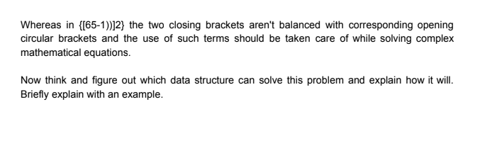 Solved Please solve this Data Structure Question. If you | Chegg.com
