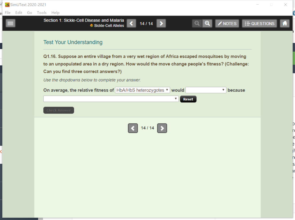 Solved SimUText 2020-2021 e File Edit Go Tools Help Section | Chegg.com