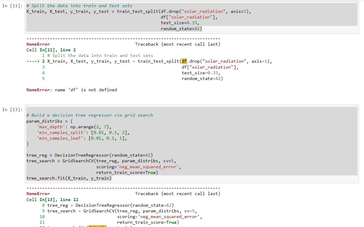 Solved Student will be solve the error in python code and | Chegg.com