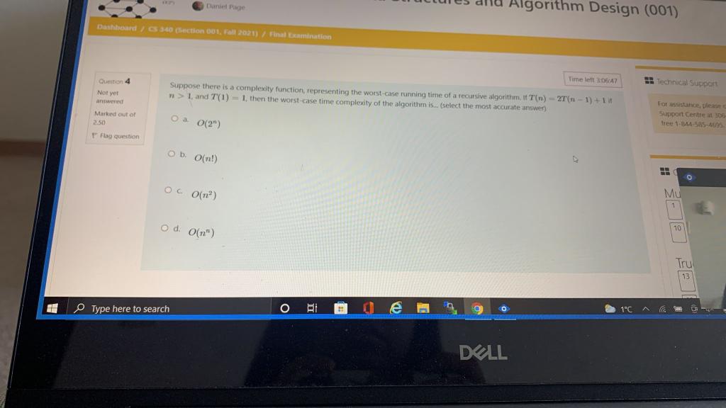 Solved Daniel Page Algorithm Design (001) Datoard 7340 | Chegg.com