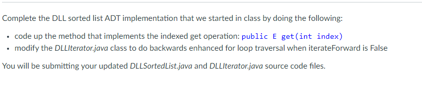 Solved Dllsortedlist Java Package Adts Import