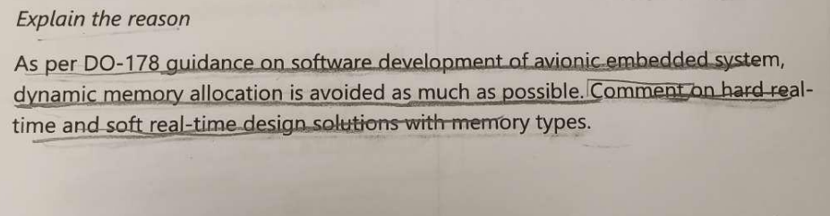 Solved Explain the reasonAs per DO-178 ﻿guidance on software | Chegg.com
