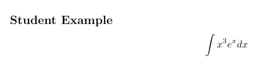 Solved Example (Tabular Method) Evaluate ∫x2cos(x)dxStudent | Chegg.com