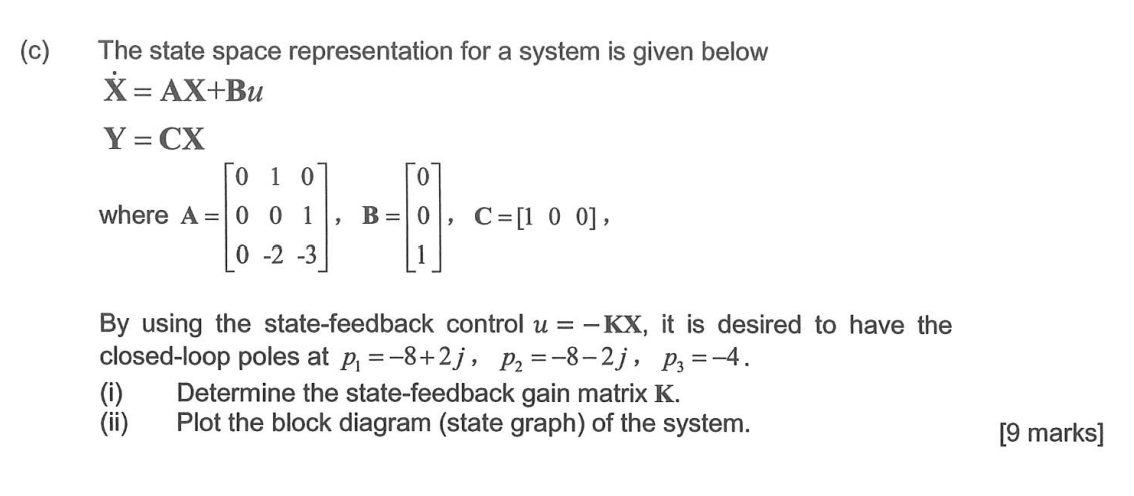 Solved 1. (a) An automatic system of water level control is | Chegg.com